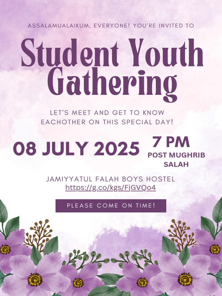 Student Youth Gathering | PDF