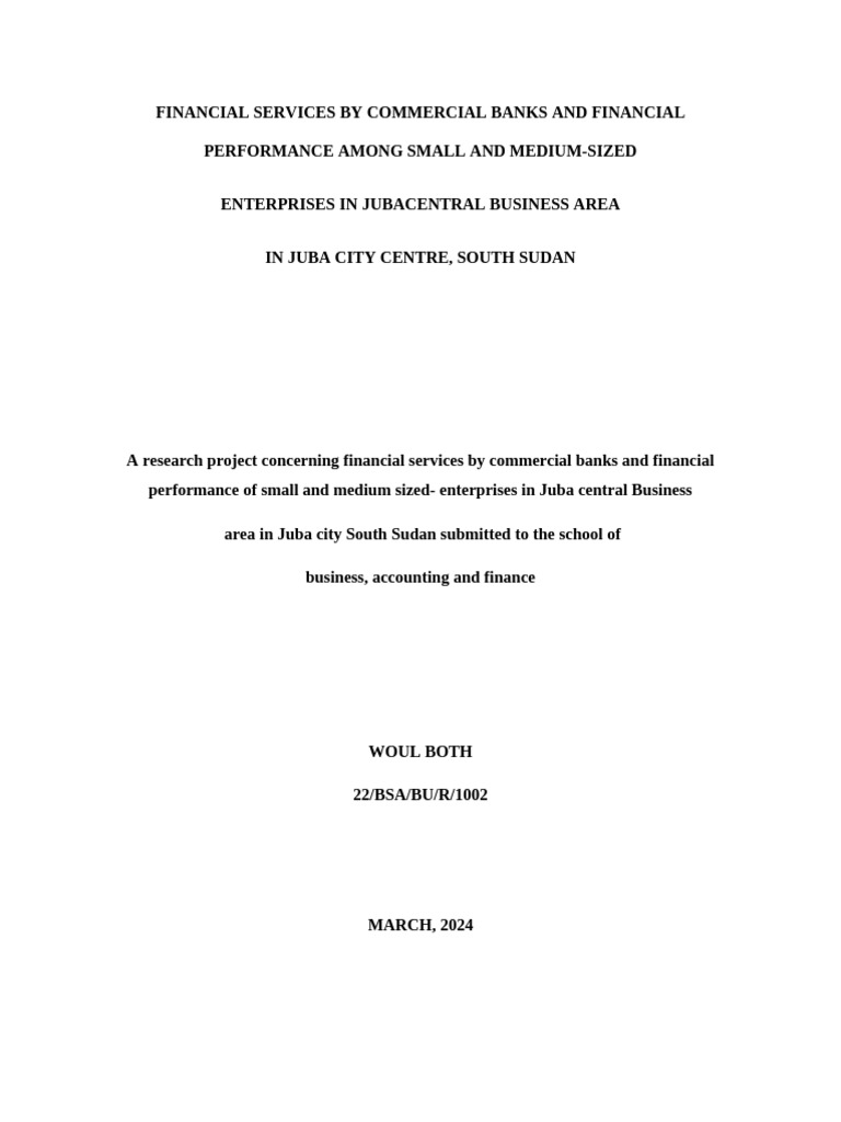 Woul Both Research Project - 1 | PDF | Banks | Mortgages