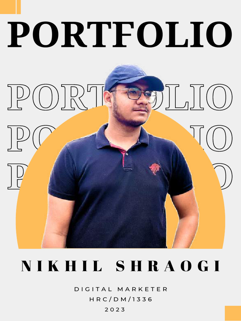 Portfolio Nikhil Sharogi | PDF | Search Engine Optimization | Computing