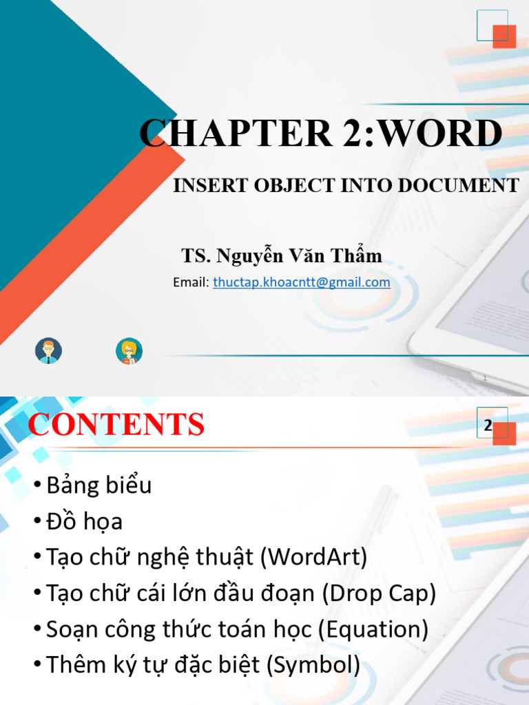 Chapter2 Word Insert Object To Document | PDF