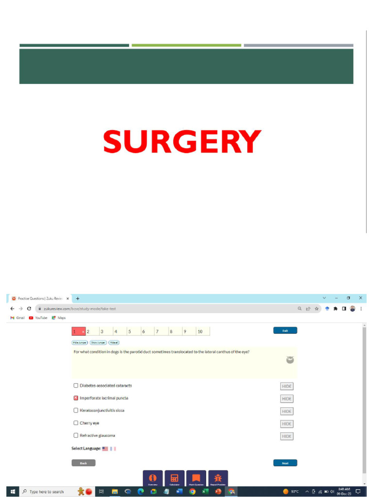 Surgery (Session) | PDF