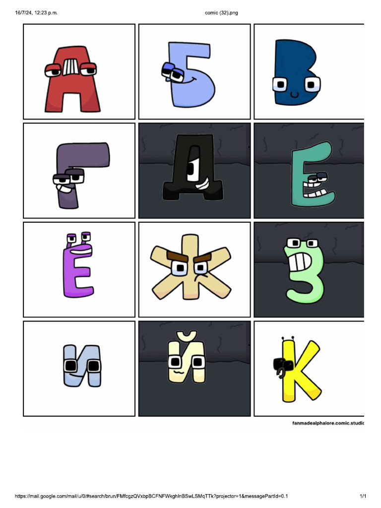 Fanmade Alphabet Lore | PDF