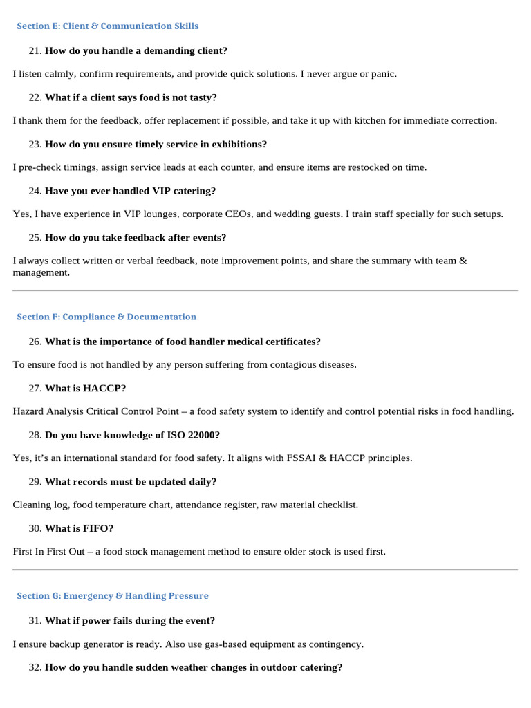 Interview of MES Qns 20 | PDF