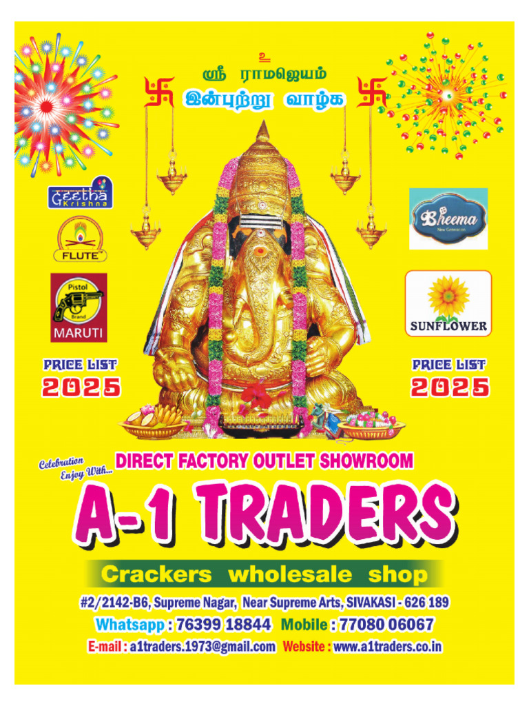 Cracker Price List and Names | PDF
