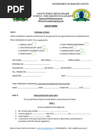 Leave Form KFS | PDF | Career & Growth | Law