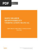 RSPO SCC 2020 Audit Checklist | PDF | Audit | Internal Audit