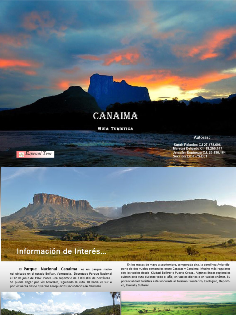 22 Catalogo Parque Canaima | PDF