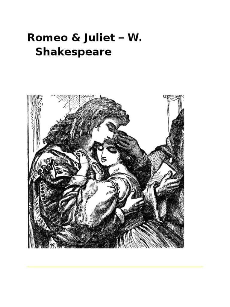 Character Map Romeo & Juliet | PDF | Characters In Romeo And Juliet ...