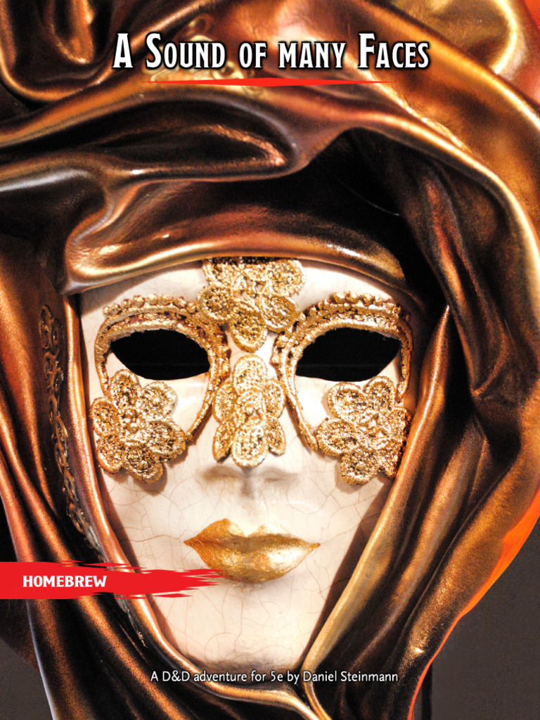 Mask of Many Faces Adventure Module | PDF | Dungeons & Dragons | Ghosts