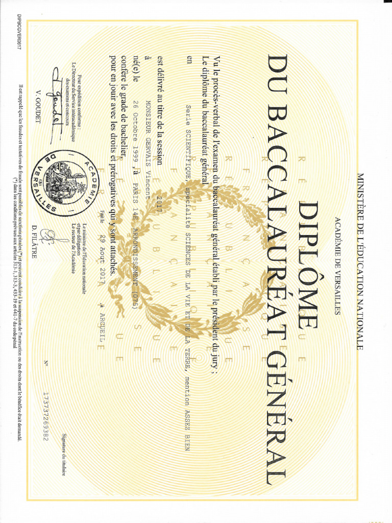 Baccalaureat | PDF