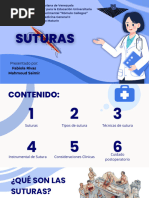 Suturas Ligaduras y Nudos | PDF | Sutura Quirúrgica | Cicatrización de la herida
