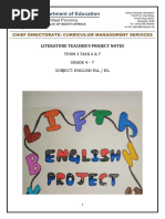 Lesson Plan GR 7 Creative Arts Drama T3 W1 | PDF | Lesson Plan | Learning