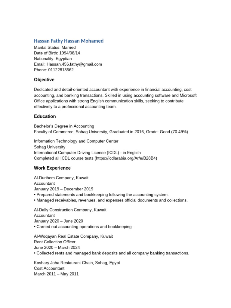 Hassan Fathy CV | PDF