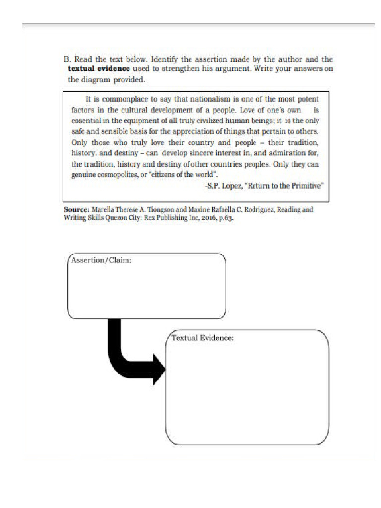 Reading Writing Seatwork | PDF