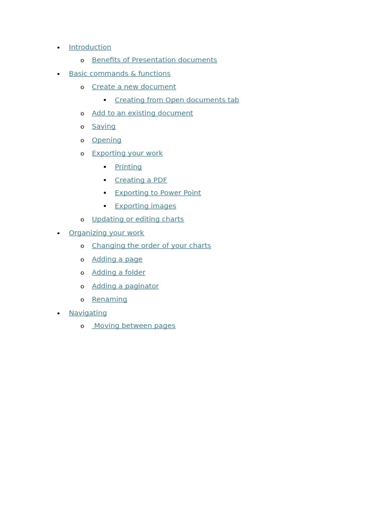 Macrobond Presentation Document Guide | PDF