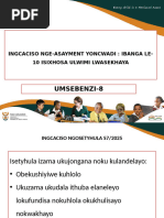 Ngenxa Yesithembiso Study Guide | PDF | Language Arts & Discipline