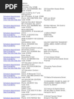 Prometric Test Center List | PDF