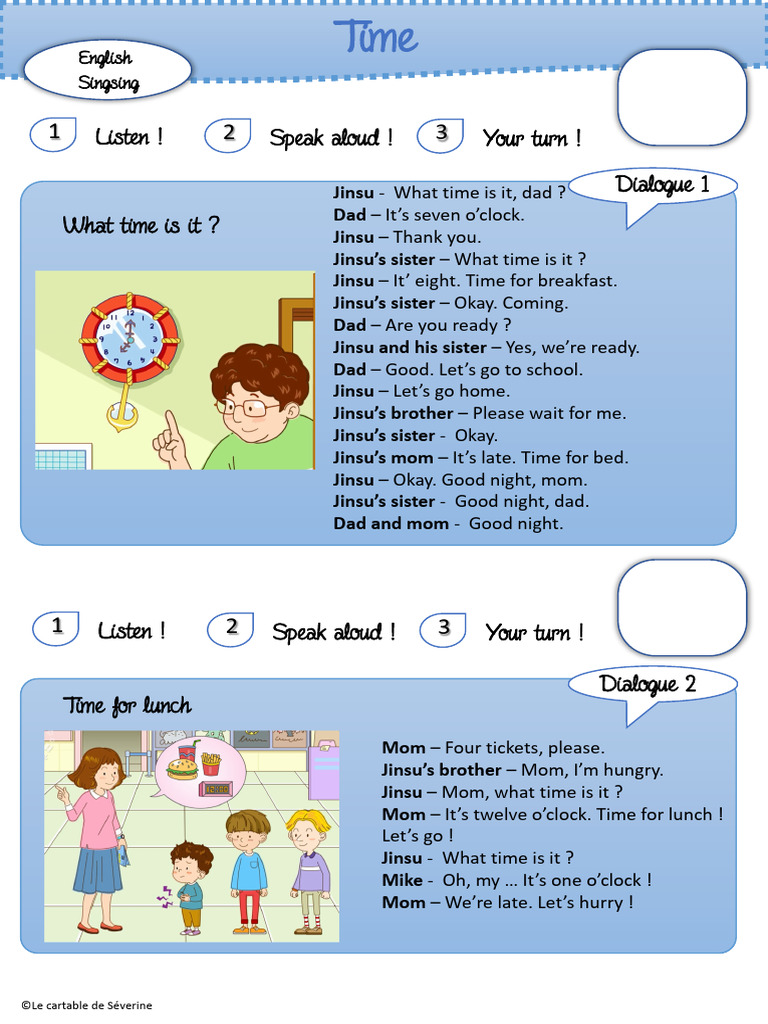 Dialogue Thème Time | PDF