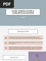 5Ps Framework in Mental Health Formulation | PDF | Psychotherapy ...