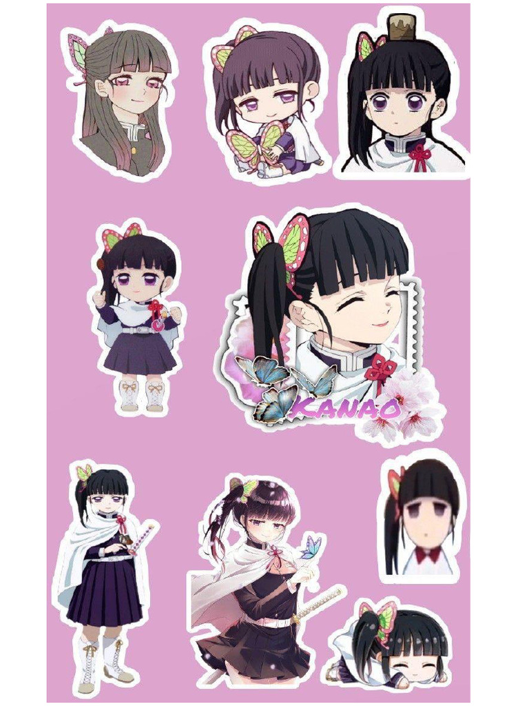 Stikers Kana Anime Waifu | PDF