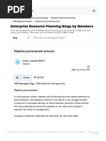 UNBW Material Procurement Process | PDF | Finance & Money Management