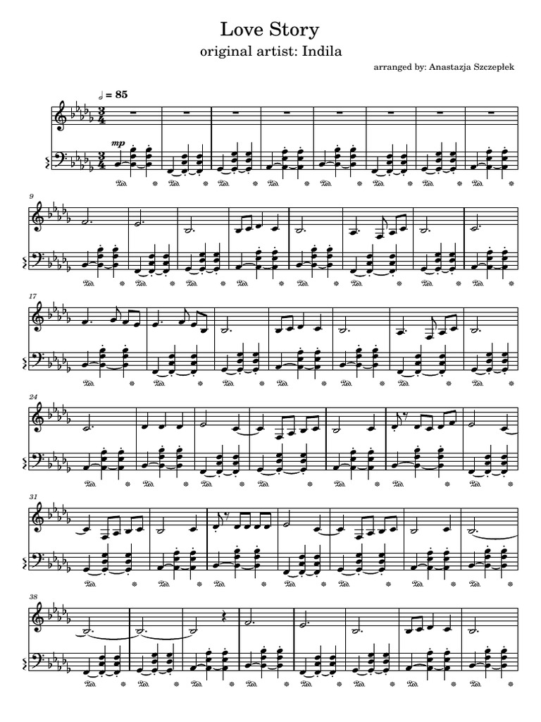 Love Story Indila | PDF