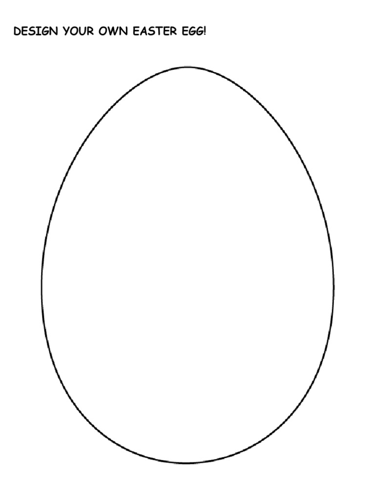 Egg Template | PDF