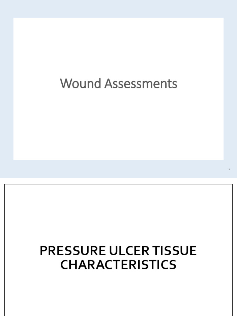 Wound Assessment and Undermining Techniques | PDF | Wound | Medical ...
