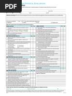 PSAL Medical Form 2024-2025 | PDF | Clinical Medicine | Diseases And ...