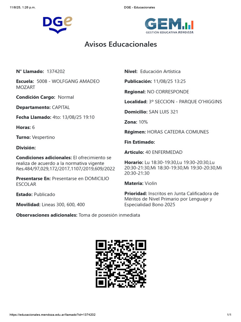 DGE - Educacionales Violin | PDF