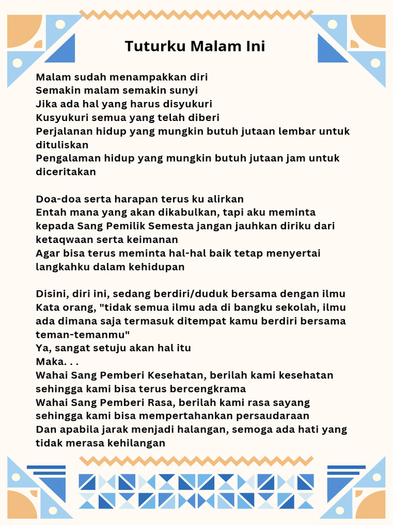 Renungan Malam - 20240719 - 015423 - 0000 | PDF