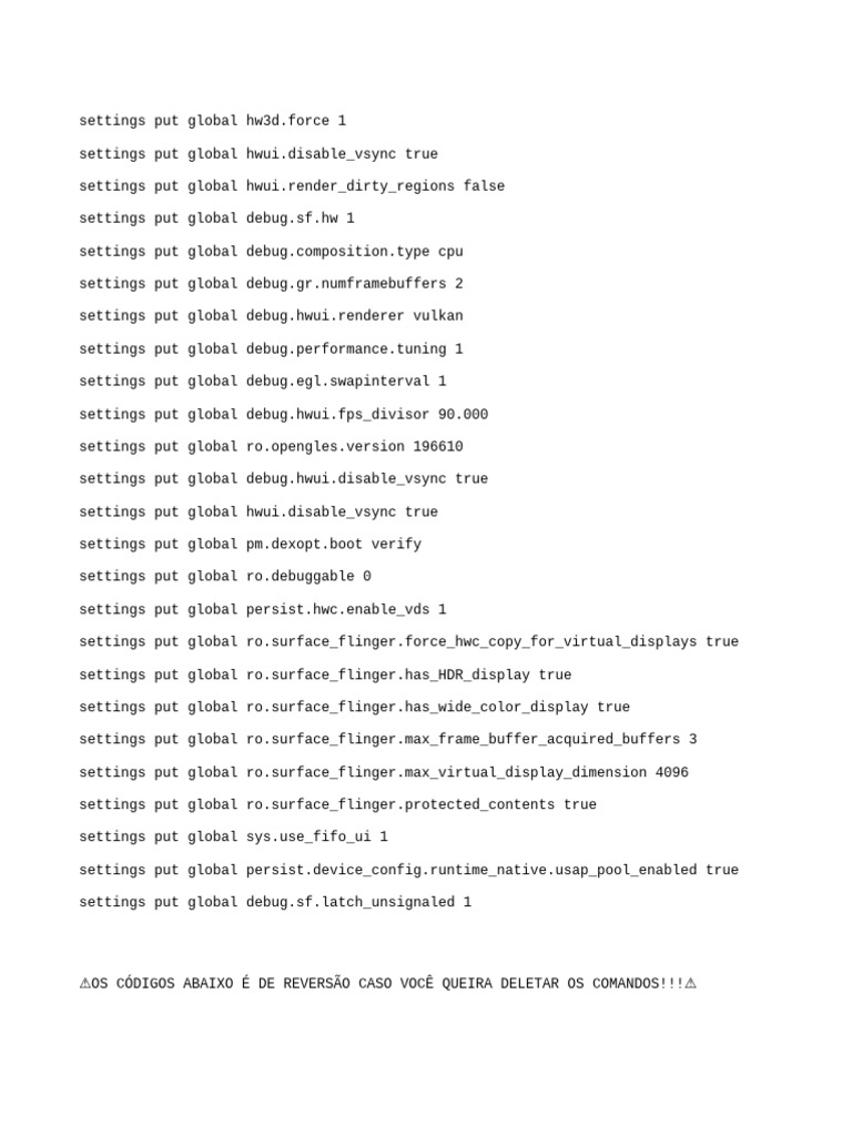 Codigos Brevent | PDF