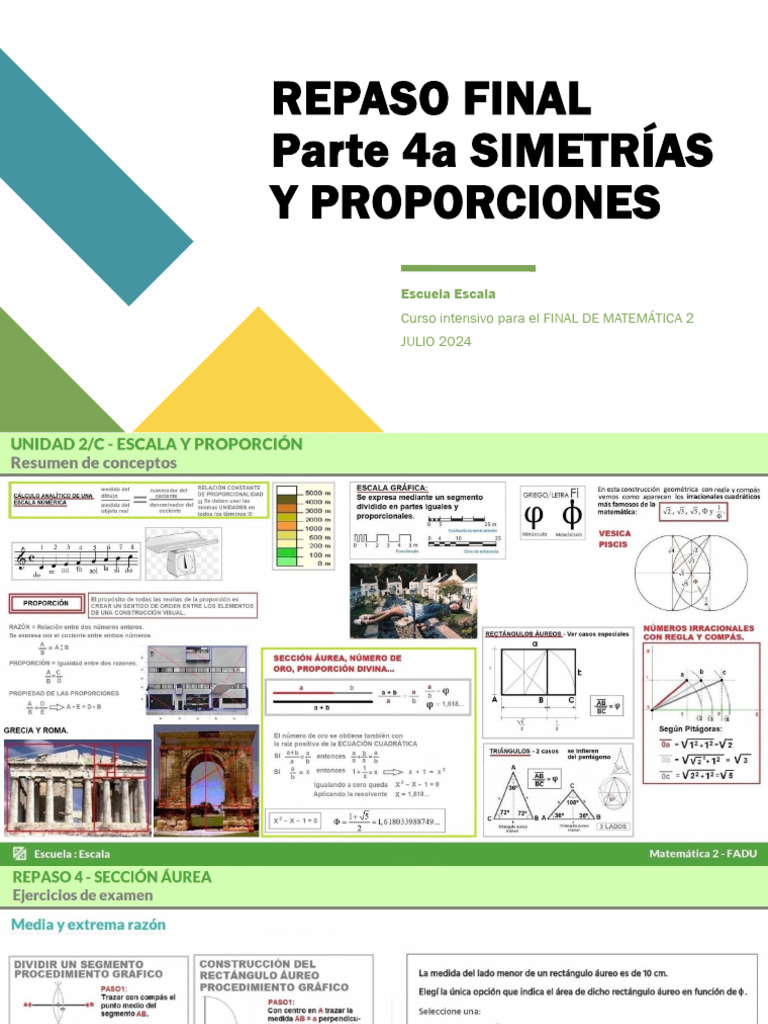 Repaso 4 Simetrias Topografia Grafos 25-07-24 | PDF