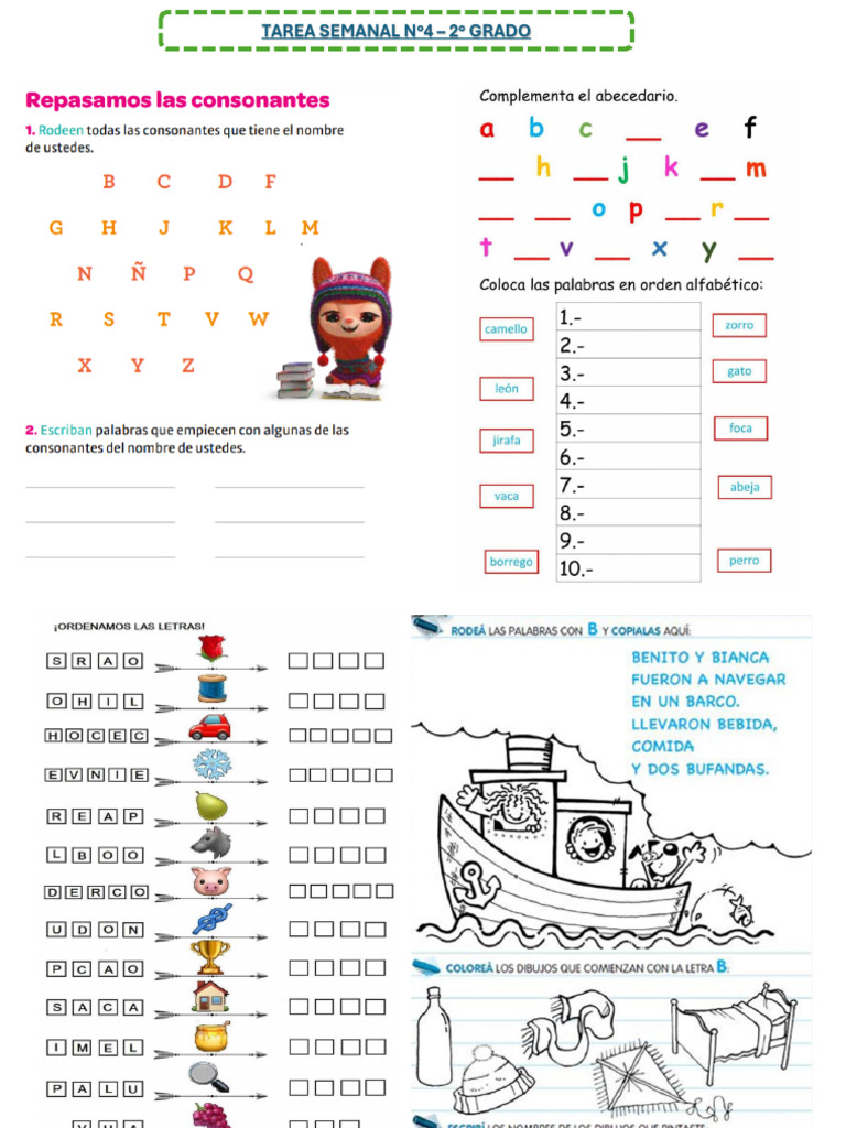 Tarea Semanal #4 2do 2025 | PDF