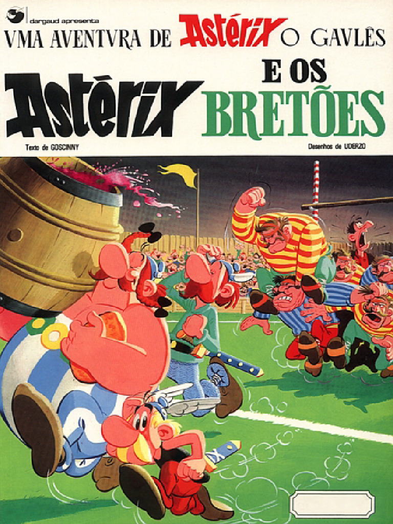 (eBook Portuguese) 08- Asterix - Astérix e Os Bretões | PDF