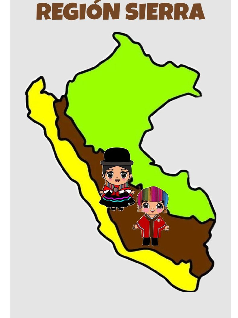 REGIÓN SIERRA Mapa | PDF