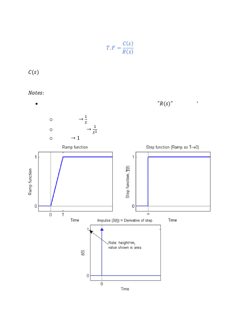 Time Response & Routh | PDF | Damping | Mathematical Objects