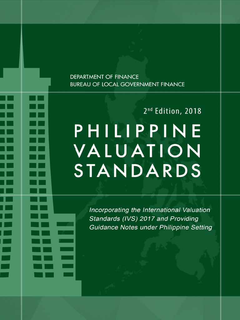 Philippine Valuation Standard | PDF | Real Estate Appraisal | Valuation (Finance)