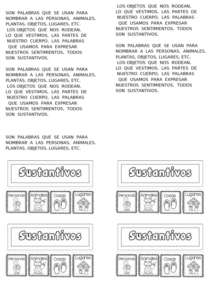 El sustantivo "cuaderno" explicado | PDF