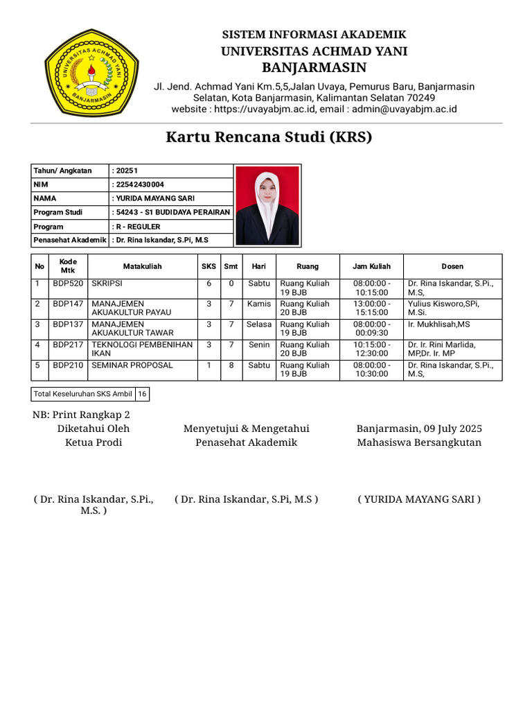 Krs SMSTR 7 Yurida | PDF