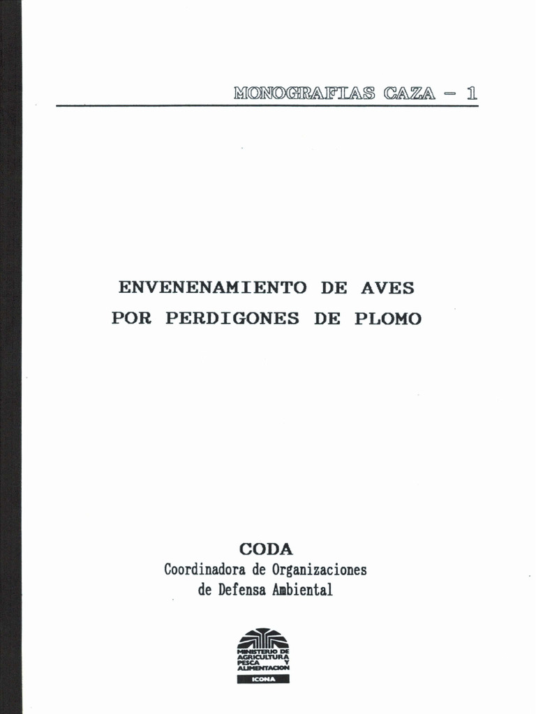 Envenenamiento por Perdidos de Plomo | PDF | Depredación | Aves