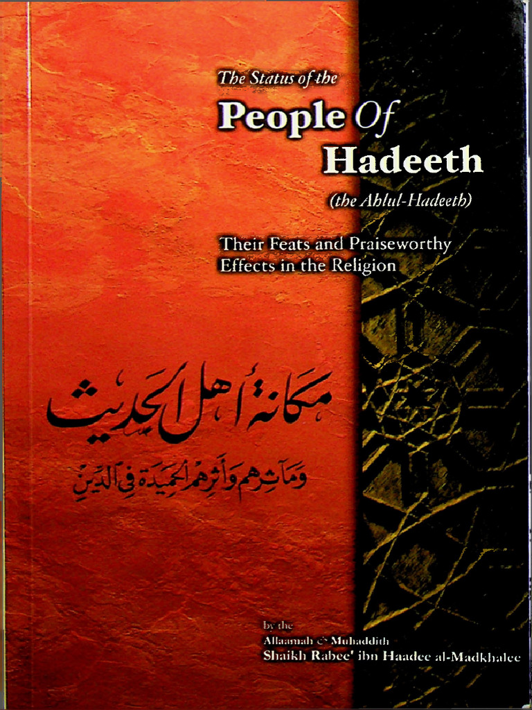 Status of Ahlul-Hadeeth in Islam | PDF | Hadith | Quran