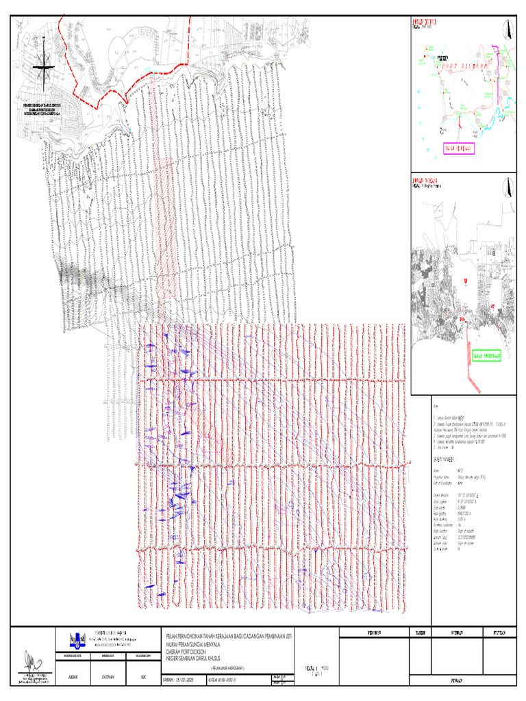 Plan Hydro Tambahan PD Contour Update Layout 3d-Model | PDF