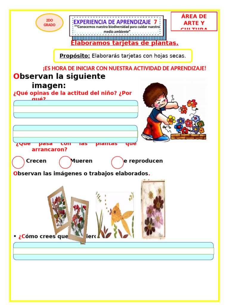 FICHA ARTE 01 de SETIEMBRE 2DO GRADO-2023 | PDF