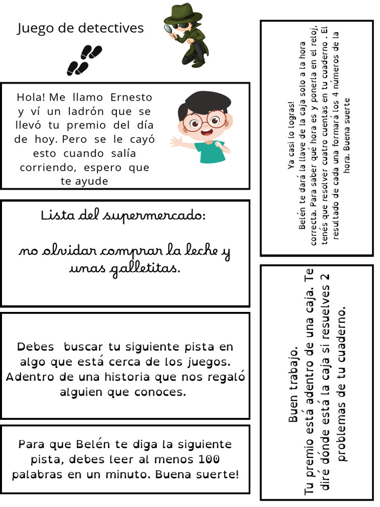 Juego de Detectives | PDF