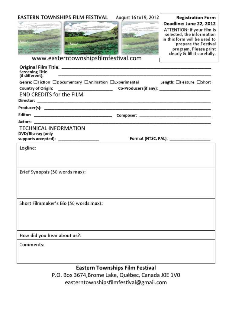 ETFF Submission Form | PDF | Business