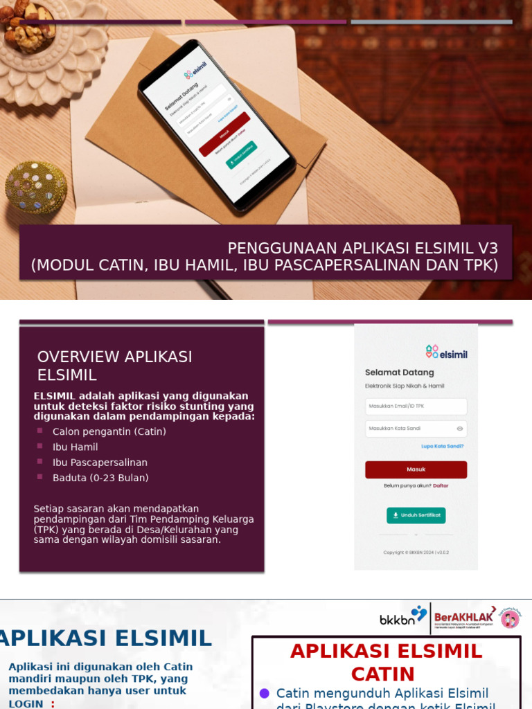 Materi Aplikasi Elsimil 2025 | PDF