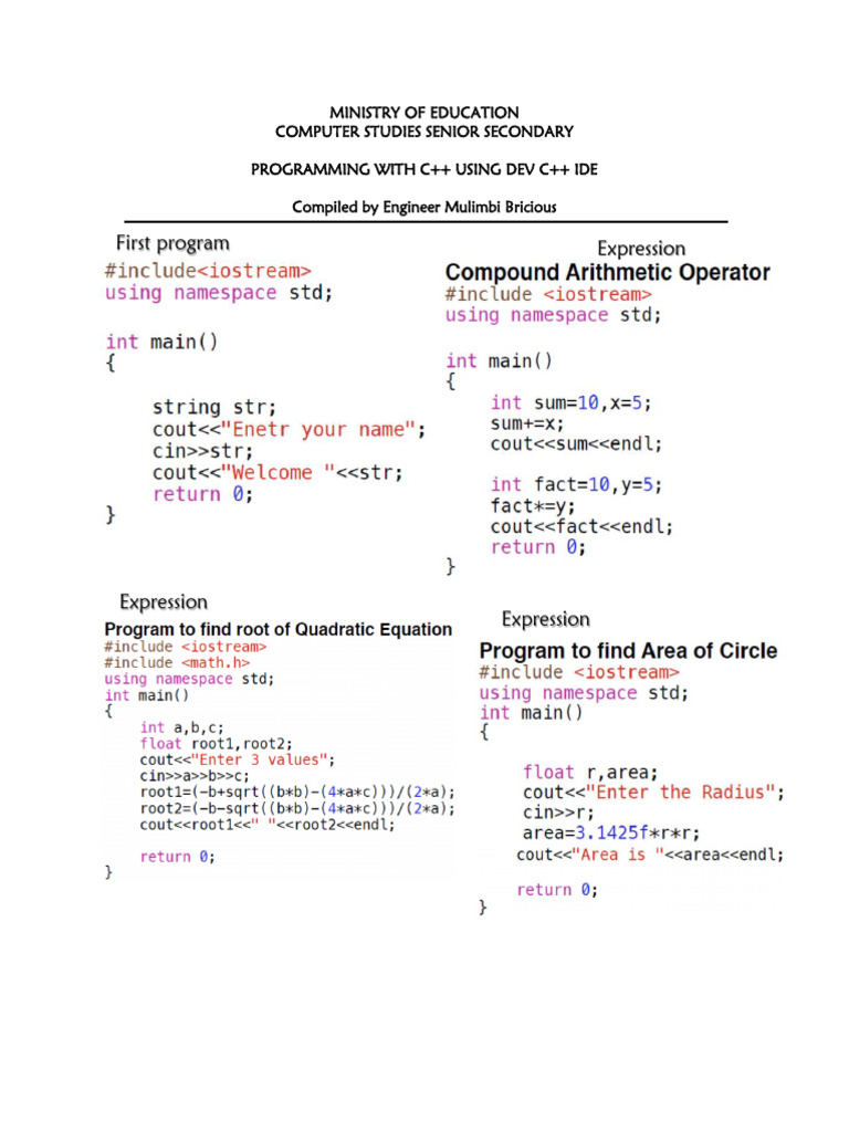 C Programming Exercises 001 | PDF
