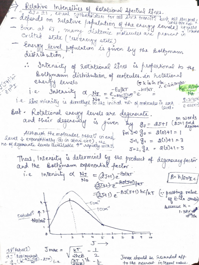Rotational Spectros | PDF