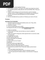 IV Tag Form | PDF | Health Care | Medicine